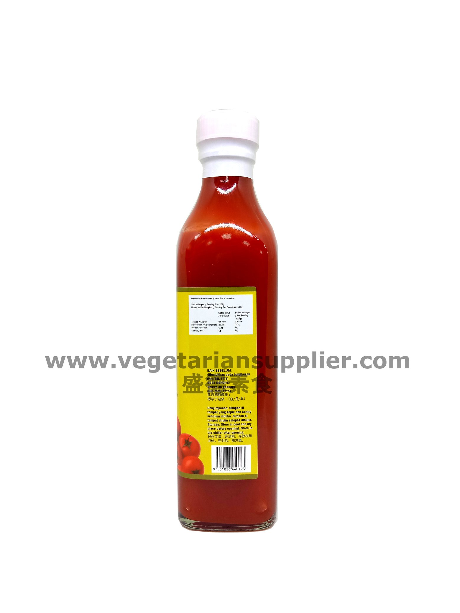 盛德-番茄酱 SD TOMATO SOS 350ML – Shing Tik Vegetarian 盛德素料