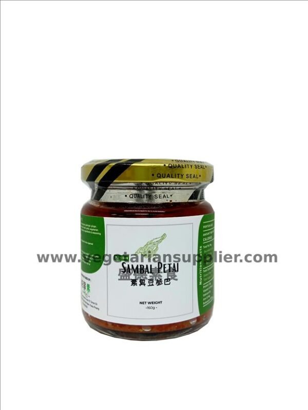 纯翠素-臭豆参巴 SIMPLE VEGE SAMBAL PETAI | Shing Tik Vegetarian 盛德素料